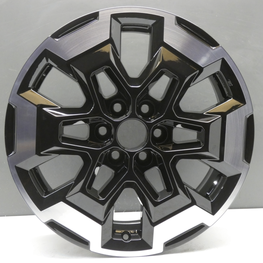 Navara NP300 18 x 7 Black Diamond Genuine Alloy - Genuine Auto Wheels